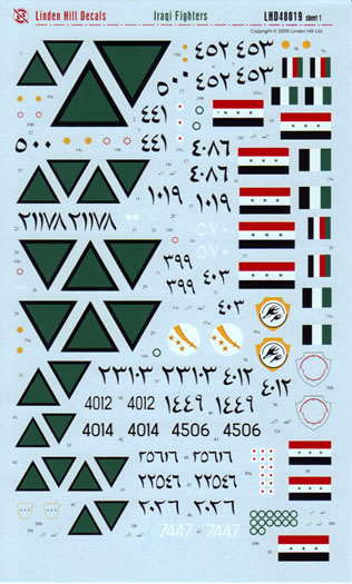 Iraqi Fighters Special Edition Decal Review by Ken Bowes (Linden Hill ...