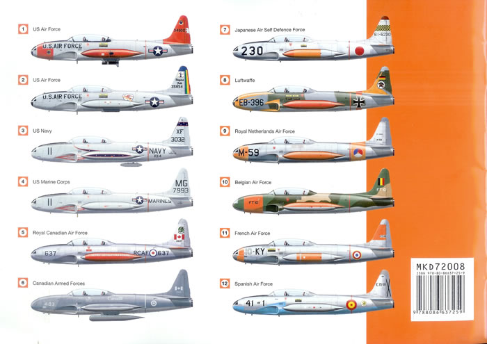 Lockheed T-33 Colours and Markings Book Review by Mark Davies (Mark I)