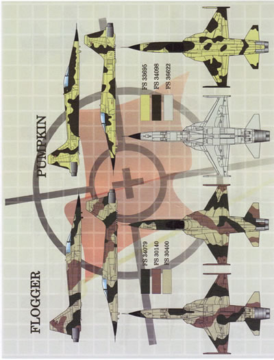 F-5E Tiger II Decal Review by Ken Bowes (Afterburner Decals 1/48)