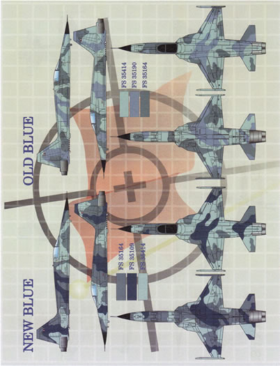 F-5E Tiger II Decal Review by Ken Bowes (Afterburner Decals 1/48)