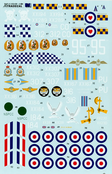 Xtradecal X32-029 - BAe Hawk T.1 Overall Black 1992 - 2010 Review by ...