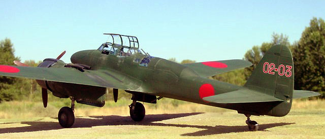 Nakajima J1N1 (early) Gekko by Ian Robertson (Tamiya 1/48)