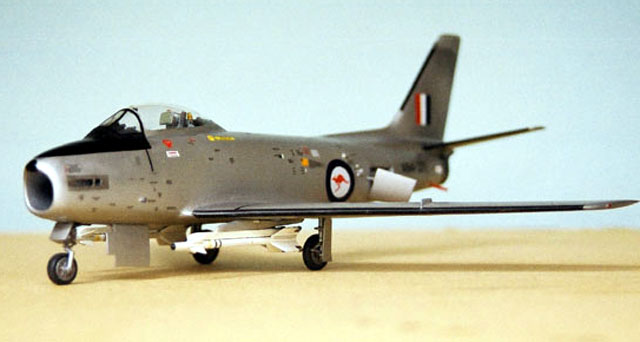 Avon Sabre by Bruce Graham (Hasegawa and Red Roo 1/48)