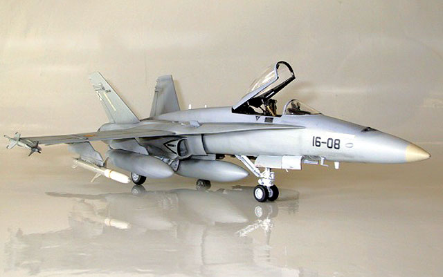 Spanish F-18 Hornet by Mike Aldridge (Monogra, 1/48)
