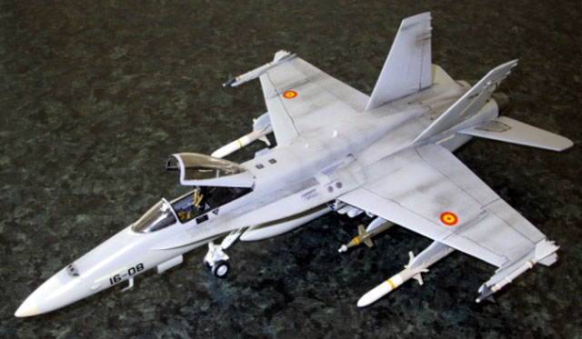 Spanish F-18 Hornet by Mike Aldridge (Monogra, 1/48)