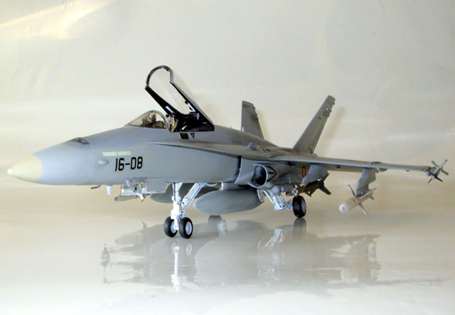 Spanish F-18 Hornet by Mike Aldridge (Monogra, 1/48)