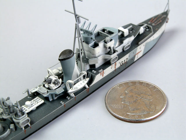 HMS Onslow by Glen Porter (Tamiya 1/700)