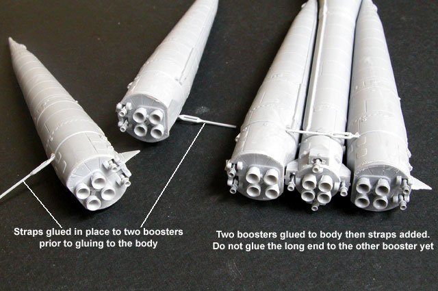 Vostok & R-7 Booster by Brett Green (Cutting Edge 1/144)
