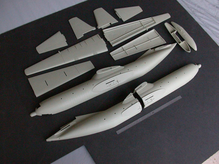 nigrand 1/72 scale C-133A Review by "Bondo" Phil Brandt