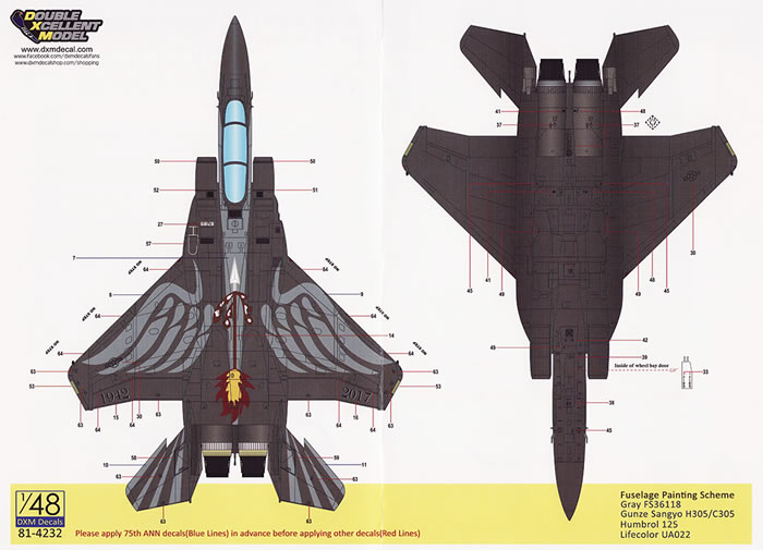 DXM 1/48 Decal Review by David Couche