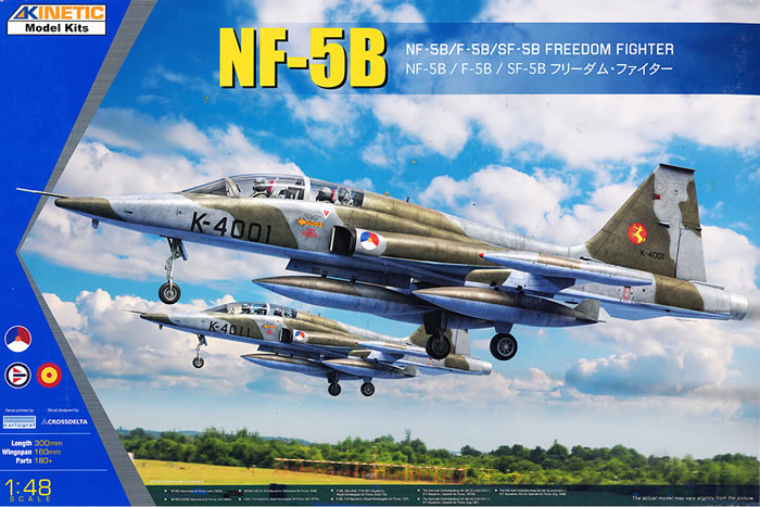 Kinetic Model Kits Item No. K48117 - NF-5B/F-5B/SF-5B Freedom Fighter ...