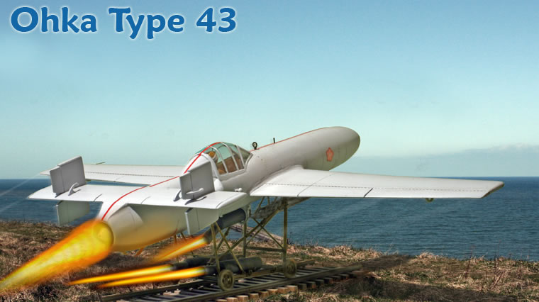 Ohka Type 43 by Greg Ferguson (Kitbashed 1/48)