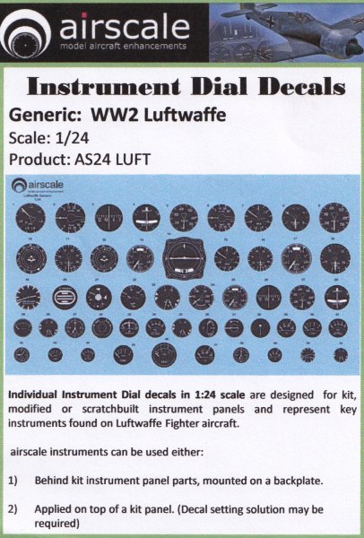 Instrument and Panel Decal review by Brad Fallen (Airscale)