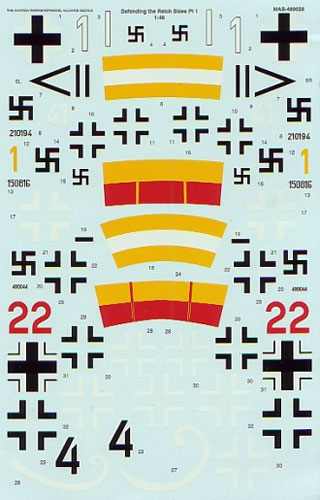 Defending the Reich Skies Decal Review by Rob Baumgartner (Model ...