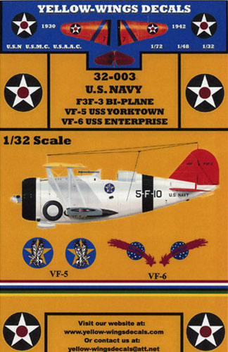 GF3F-3 Decal Review by Brett Green (Yellow Wings Decals 1/32)